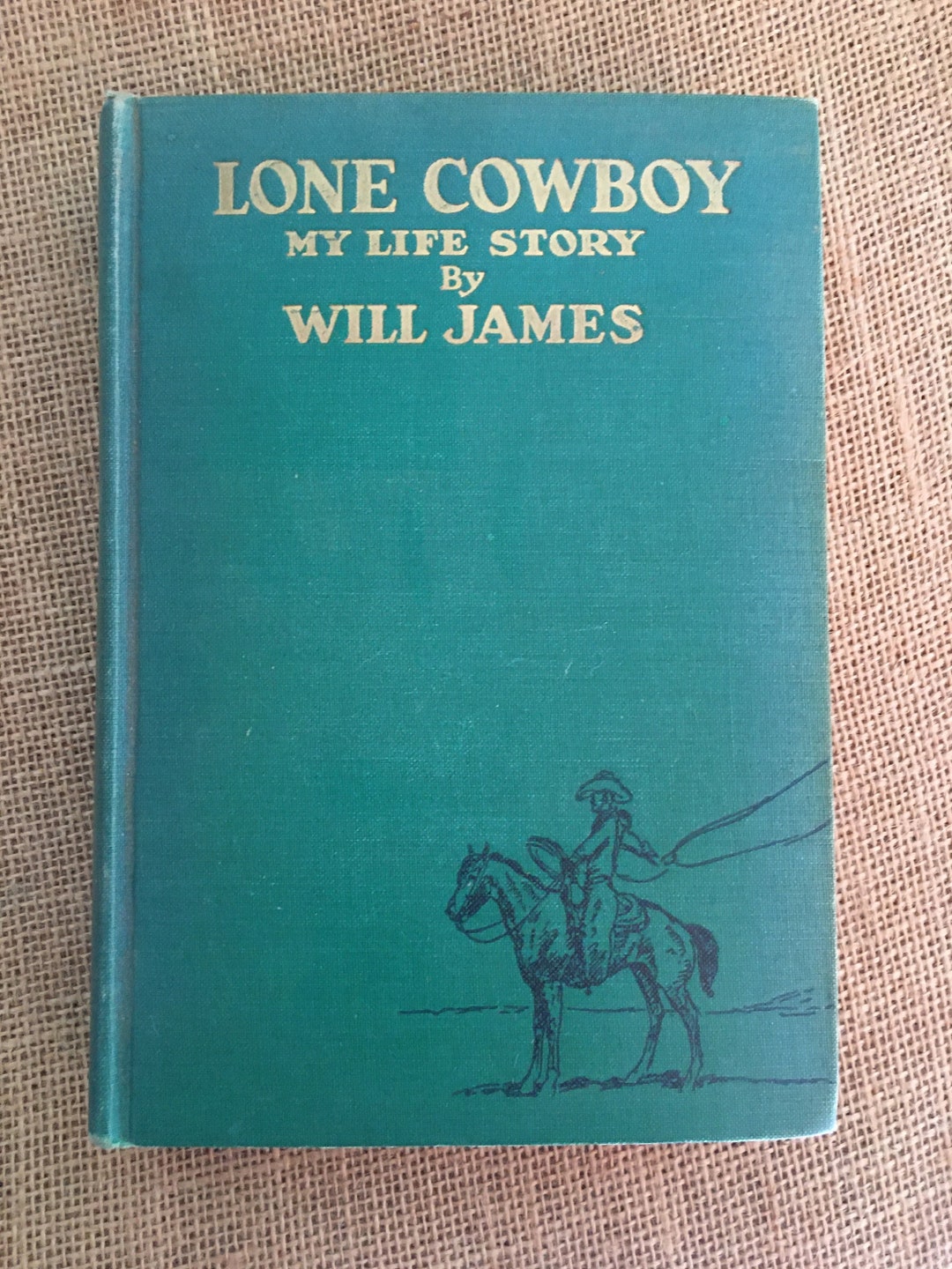 First Edition Will James Lone Cowboy: My Life Story Western Book - Etsy