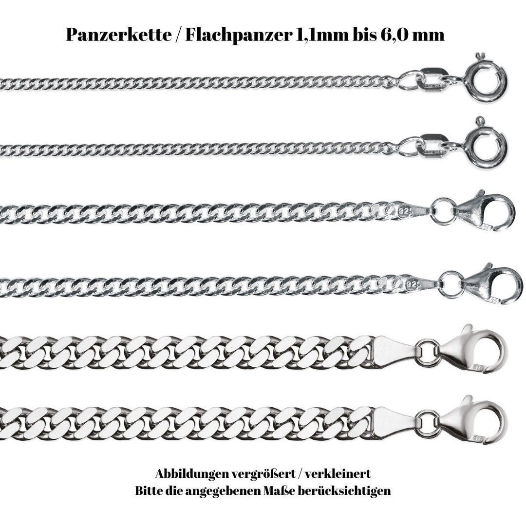 Tank Chain Silver / Silver Chain Tank 925/ Real Silver / Tank - Etsy