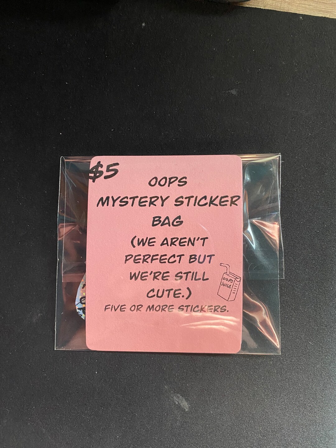 Mystery Oops Sticker Pack - Etsy