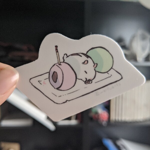 Mochi Sticker - Etsy