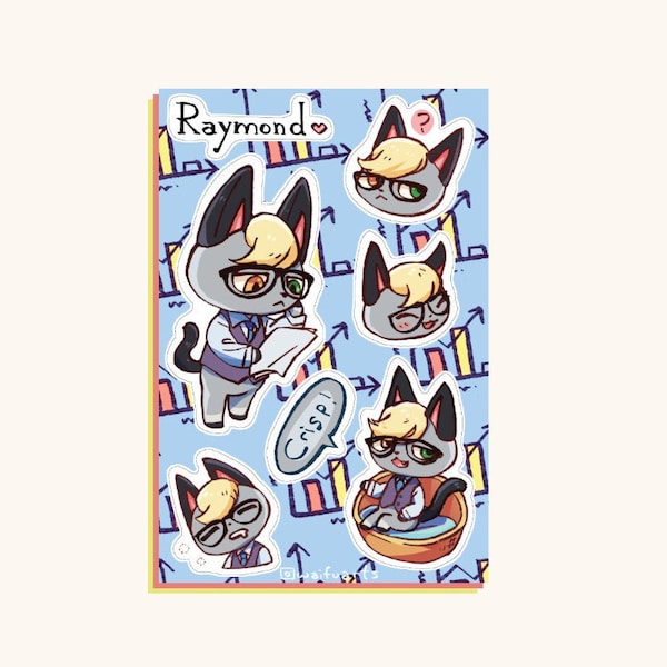Raymond Stickers - Etsy