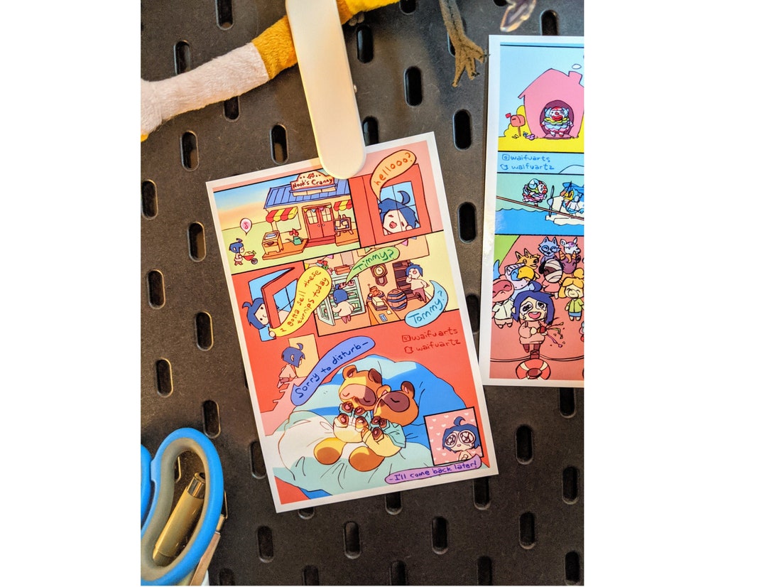 ACNH// Timmy and Tommy Comic Glossy 4x6" Photo Print - Etsy