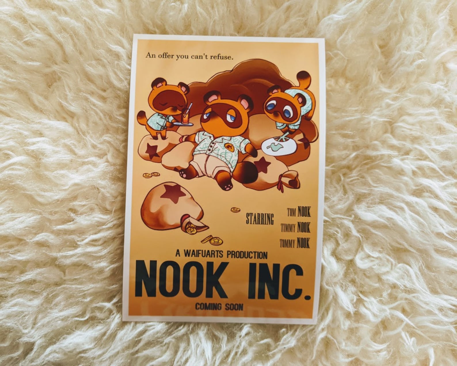ACNH// NOOK INC. Glossy 4x6" Photo Print - Etsy