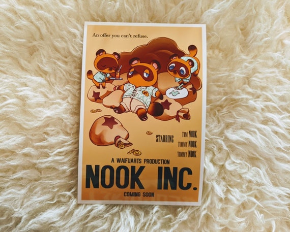 ACNH// NOOK INC. Glossy 4x6 Photo Print - Etsy