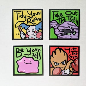 Muk: Take Out the Trash 3"x3" Vinyl Sticker - Etsy