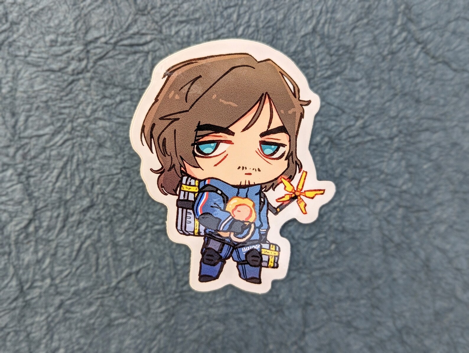 Death Stranding 3x3 Glossy Vinyl Sticker - Etsy