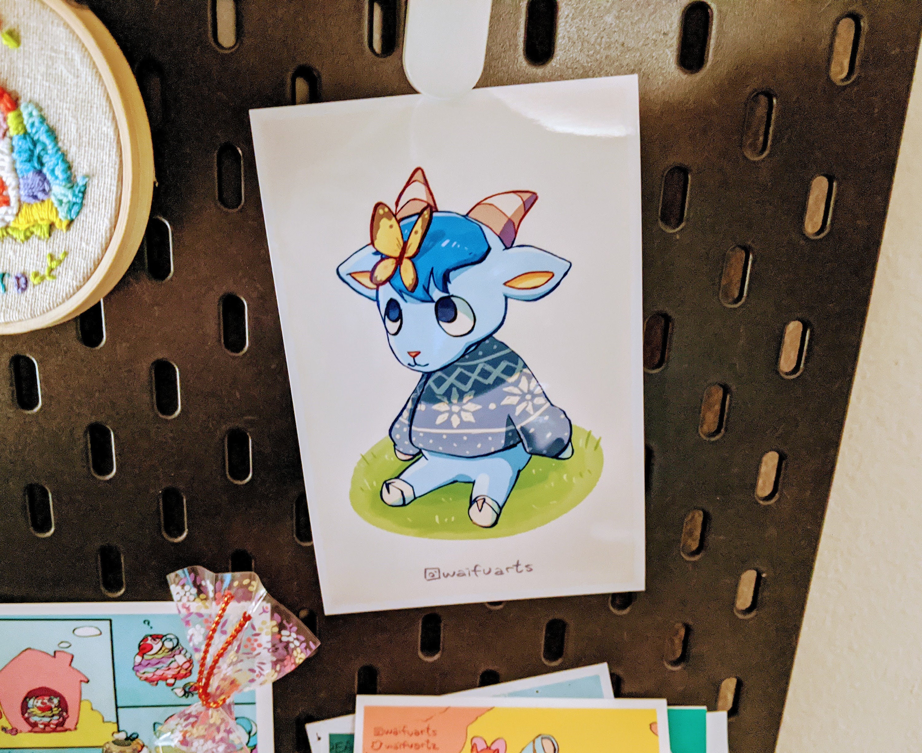 ACNH// Sherb Glossy 4x6 Photo Print | Etsy