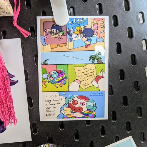 ACNH// Pietro Comic Glossy 4x6 Photo Print - Etsy