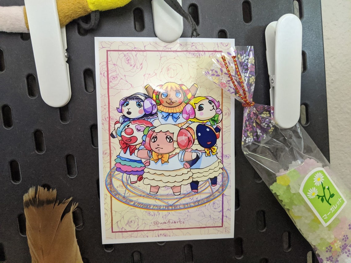 ACNH// Mahou Sheepo Villagers Glossy 4x6" Photo Print - Etsy