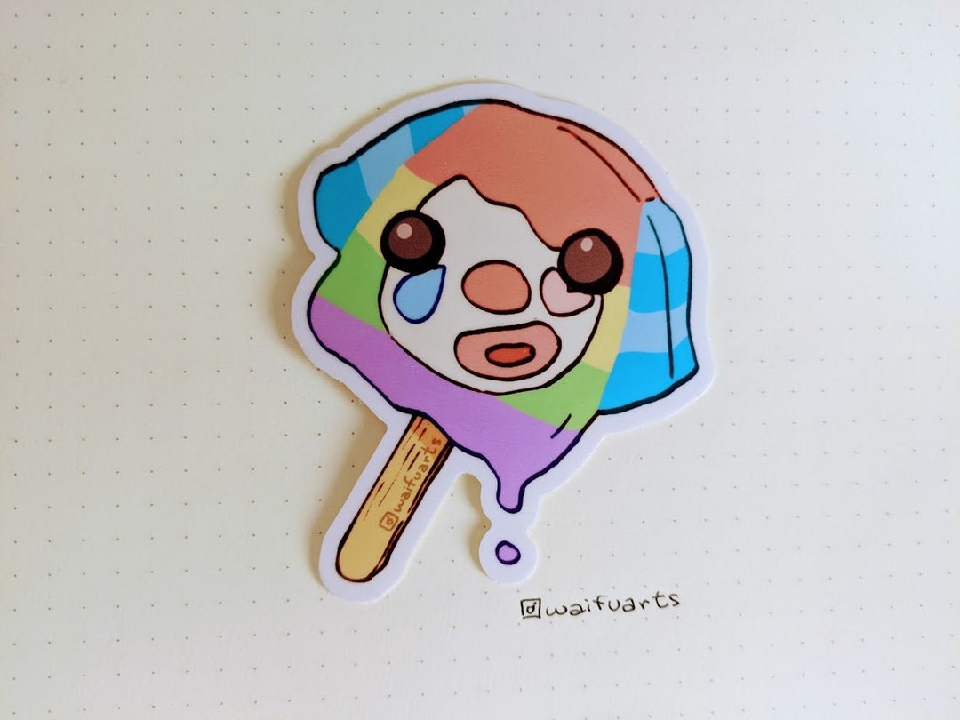Melty Pietro Pop 3"x3" Glossy Vinyl Sticker - Etsy