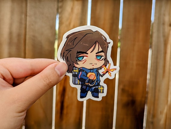 Death Stranding 3x3 Glossy Vinyl Sticker - Etsy