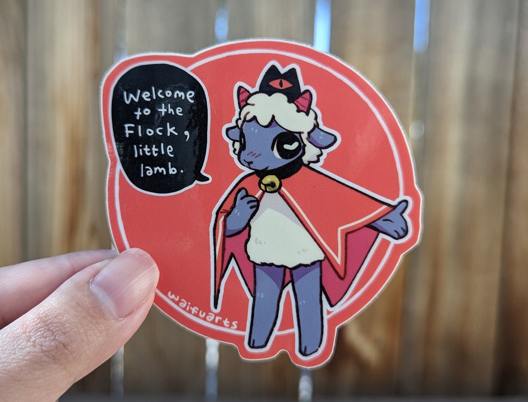 Welcome to the Flock 3 Glossy Vinyl Sticker - Etsy