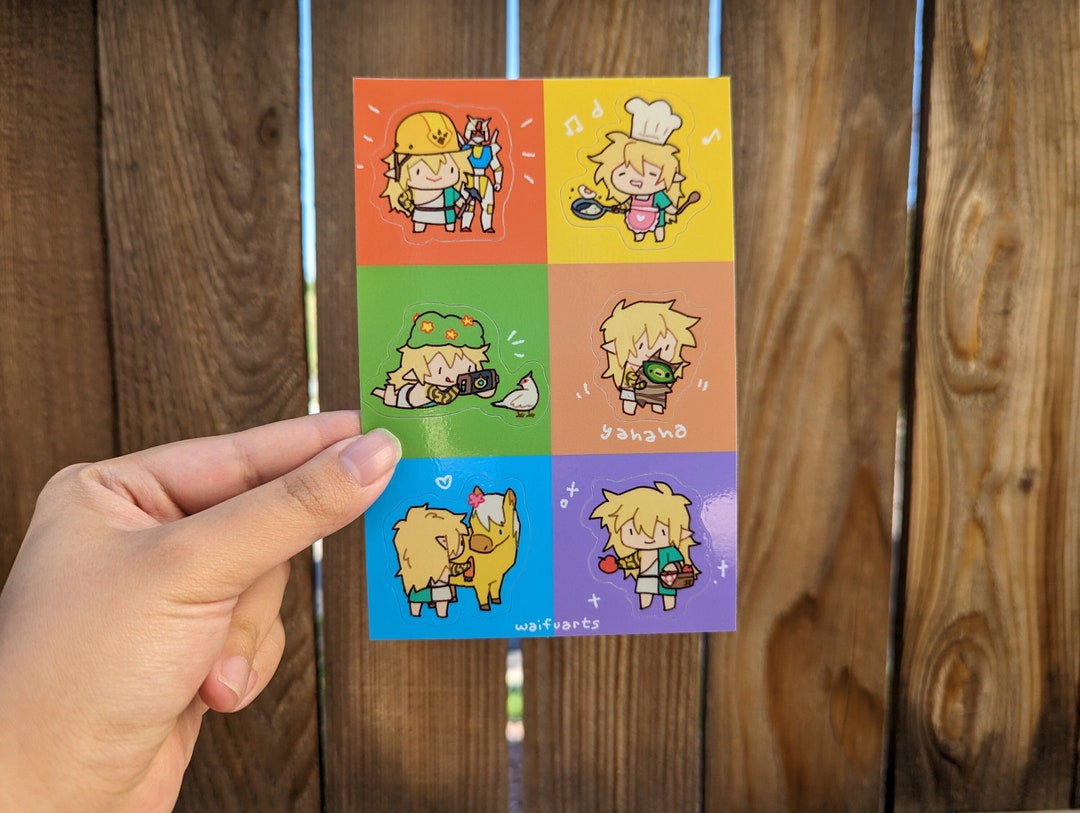 Link Doing Stuff 4x6" Vinyl Sticker Sheet - Etsy