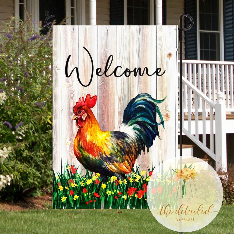 Custom Garden Flag - Etsy