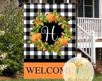 Fall Garden Flag | Etsy