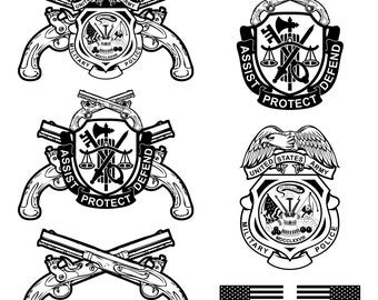 Military Police Svg | Etsy