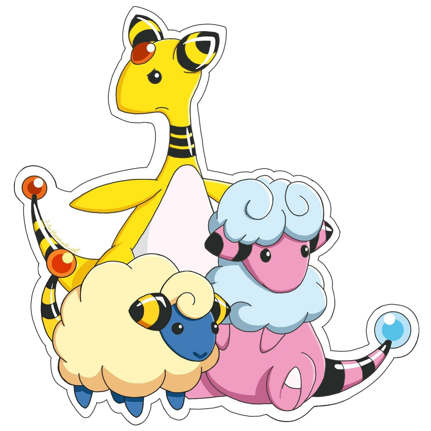 Ampharos Evolution