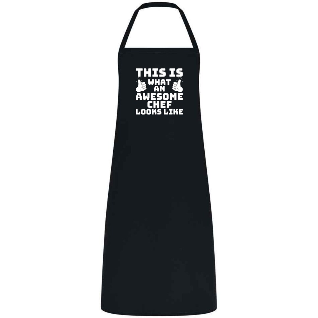 This is What an Awesome Chef Looks Like Apron – Funny Multicolor ...