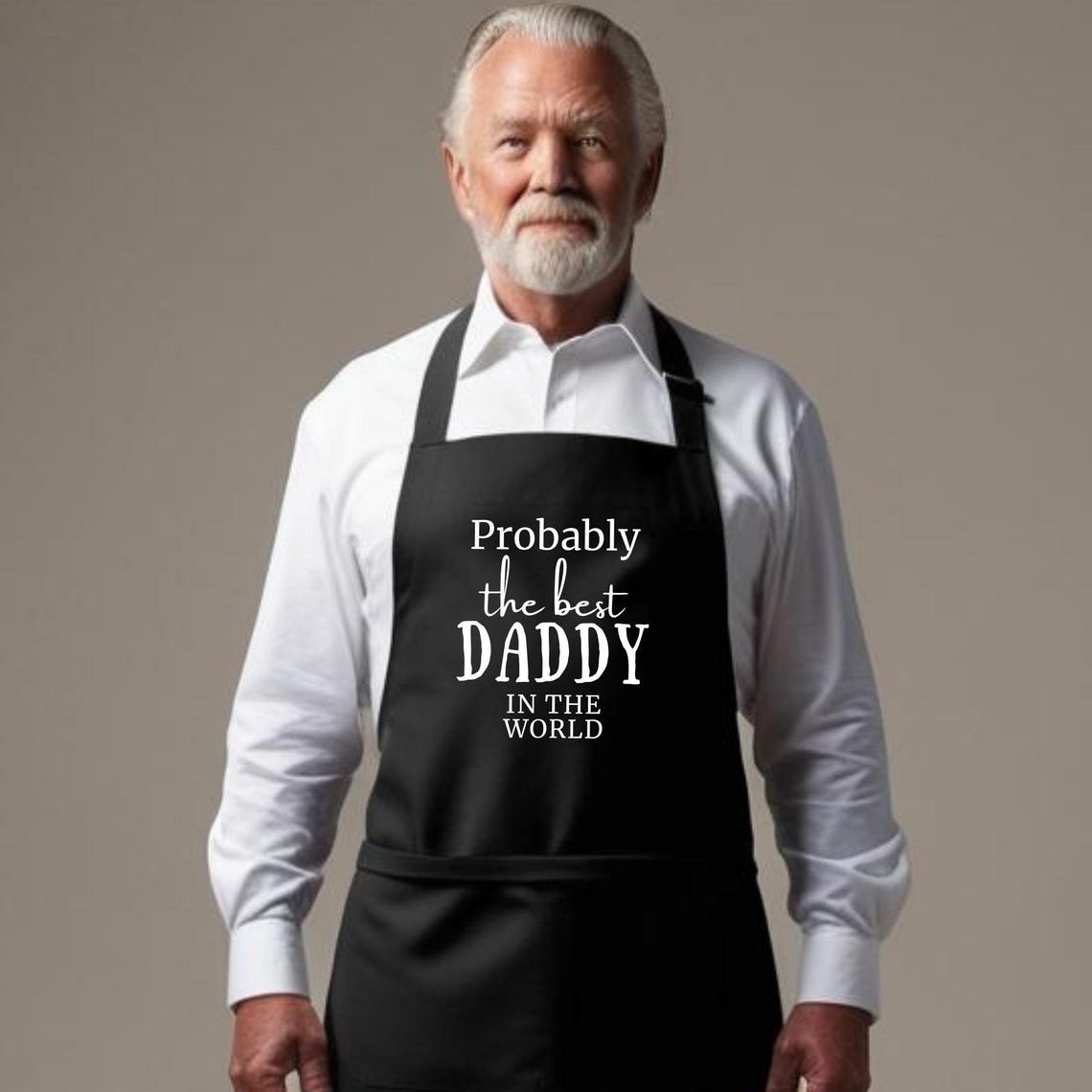 Personalized Apron | Funny 'best Daddy' Slogan, Unisex Gift - Etsy