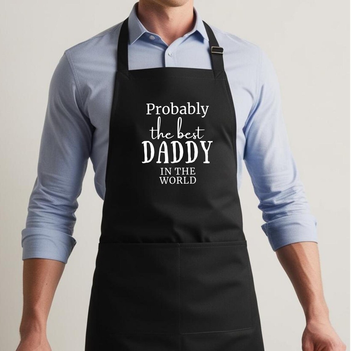Personalized Apron | Funny 'best Daddy' Slogan, Unisex Gift - Etsy