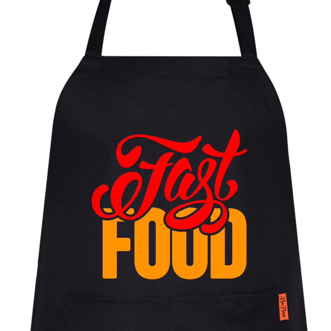 Fast Food Funny Aprons for Women's Novelty Chef Kitchen - Etsy