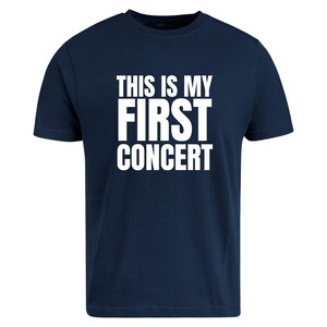 This is My First Concert T Shirt,first Show Long Sleeve,music Concert T ...