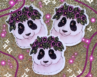 Giant Panda Sticker | Etsy