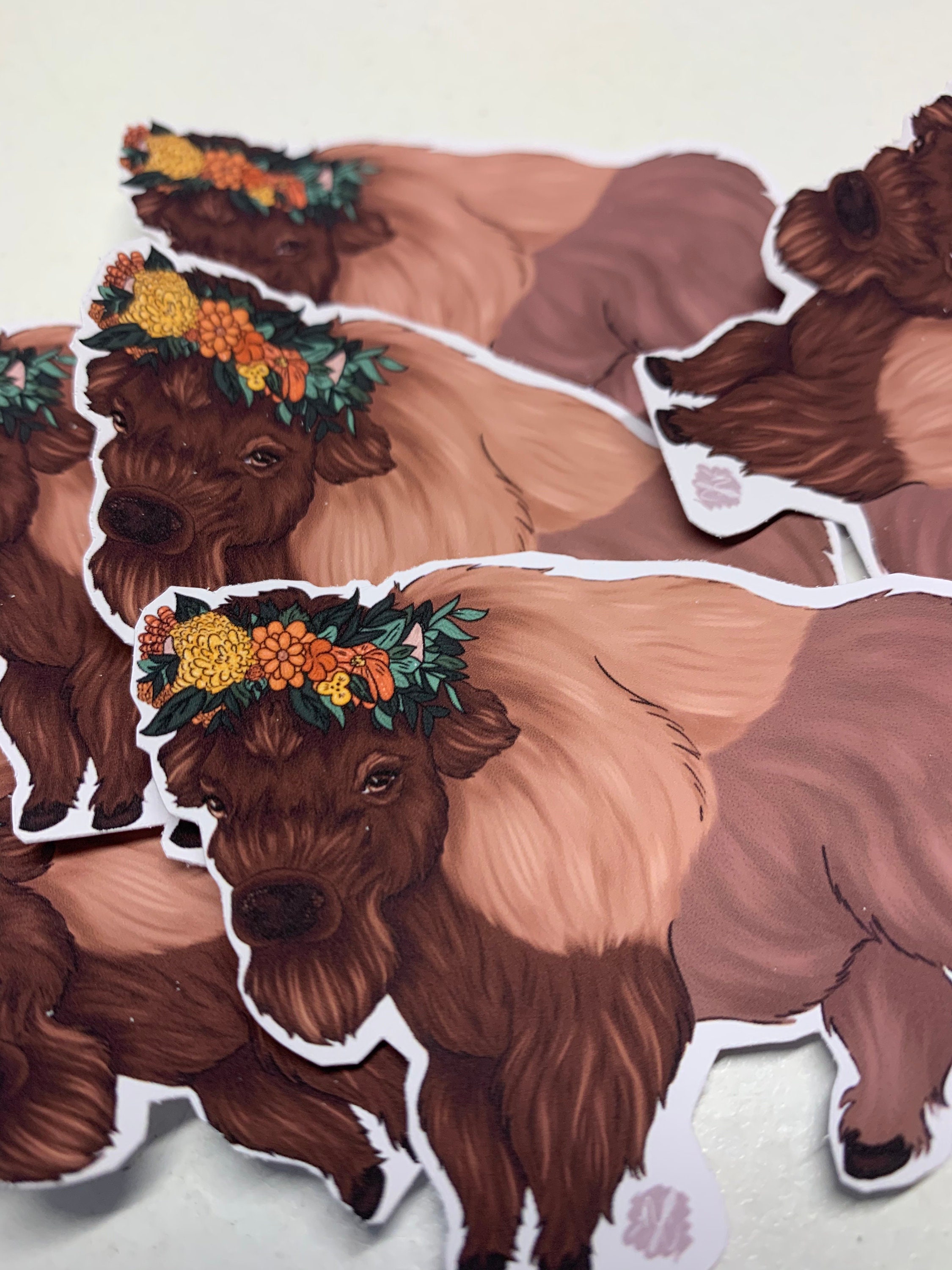 Bison Sticker Buffalo Sticker Buffalo decal Bison decal | Etsy