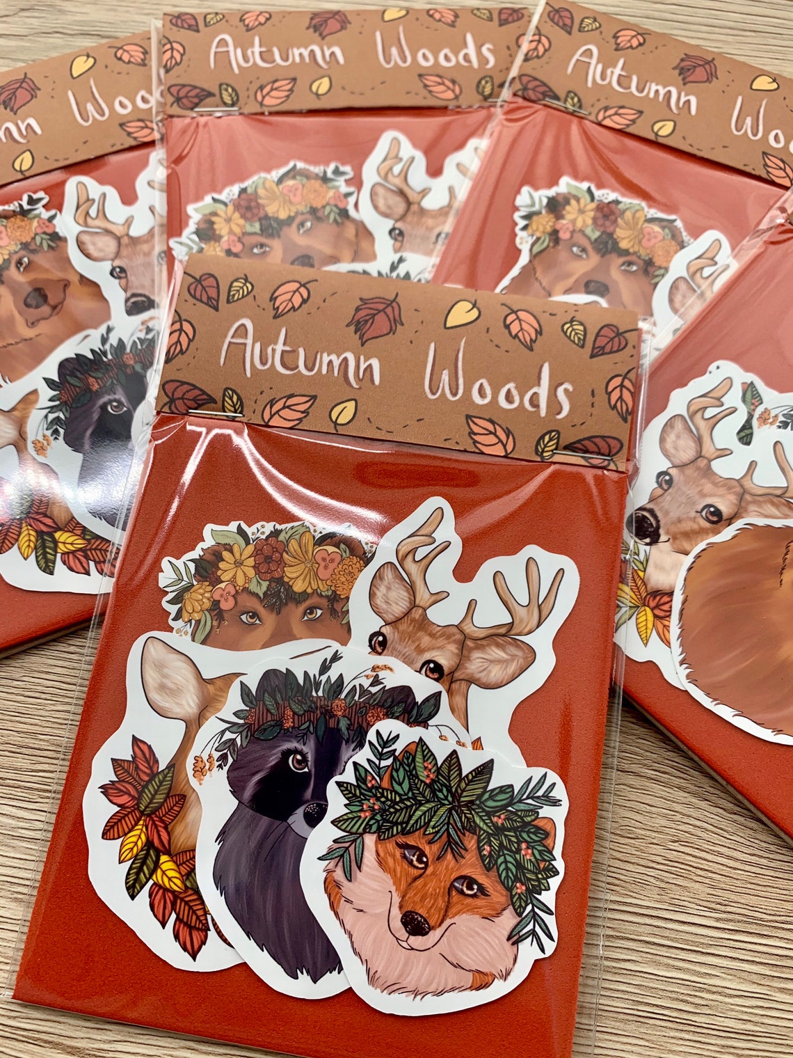 Wald Herbst Tier Sticker Tiere Sticker Sticker Set Sticker | Etsy