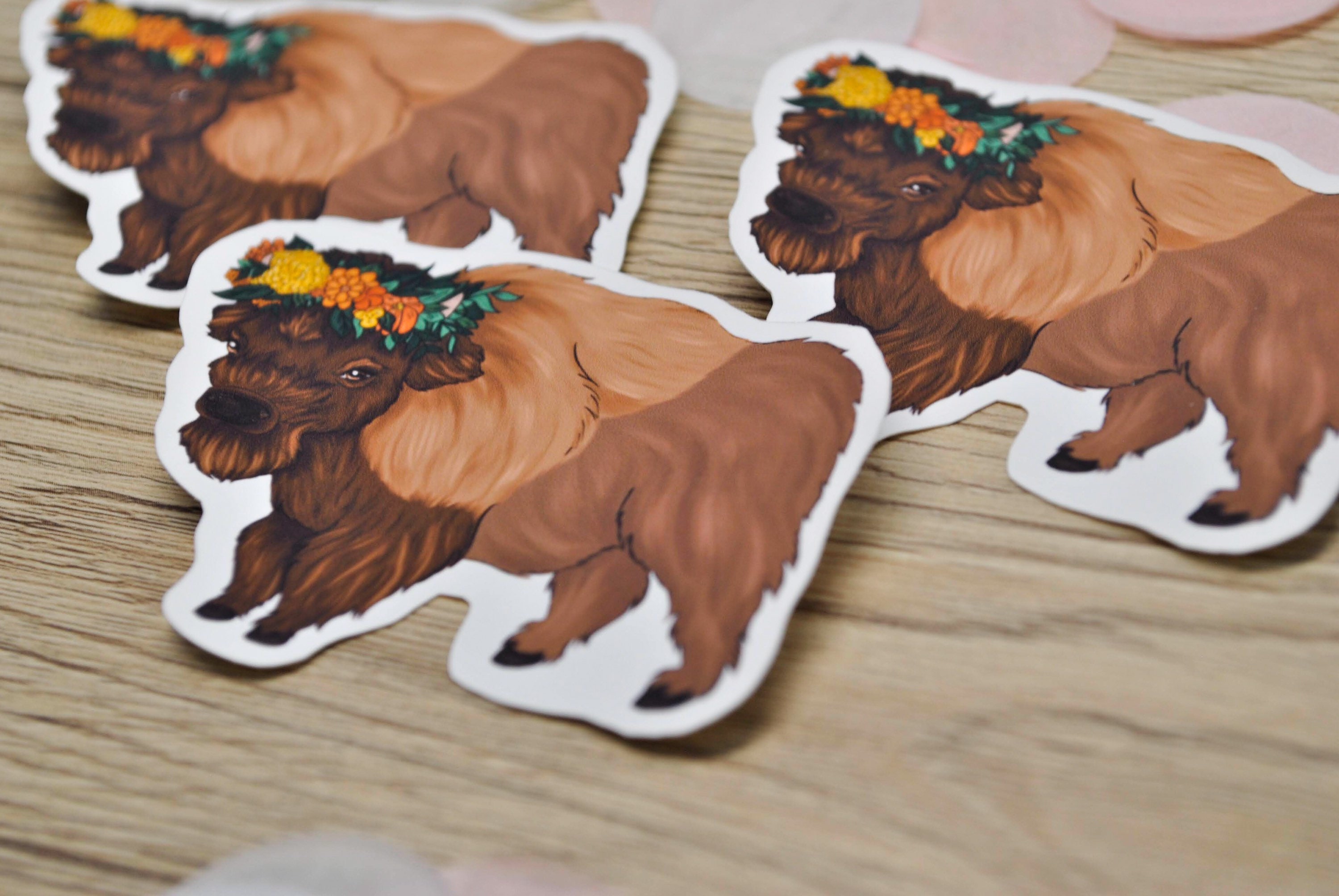 Bison Sticker Buffalo Sticker by Naterade Creates - Etsy