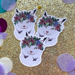 Lynx Cat Sticker Lynx Sticker Lynx Decal Cat Sticker | Etsy