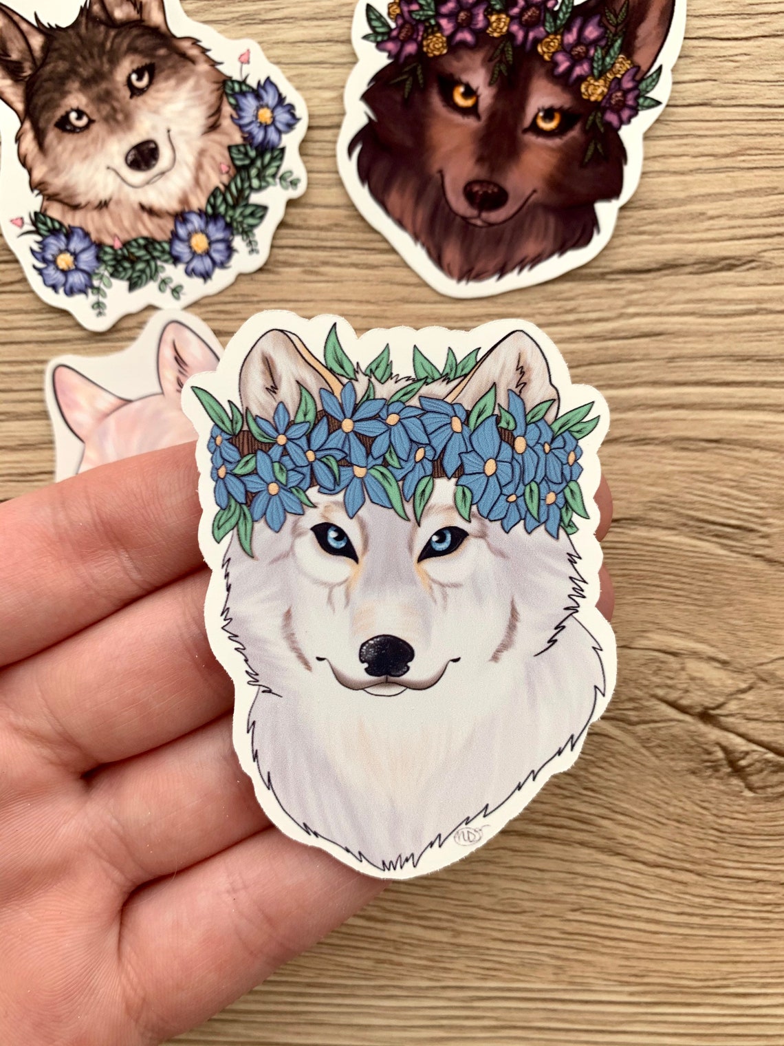 Wolves Sticker Set Wolf Sticker Pack Wolves stickers Wolf | Etsy