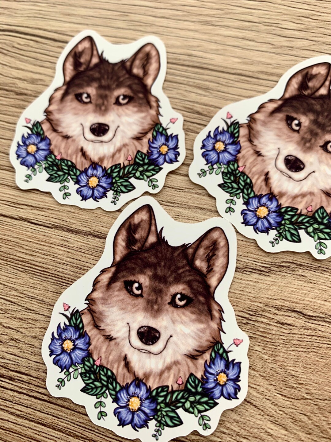 Gray Wolf Sticker, Gray Wolf Sticker, Wolf Stickers, Wolves Sticker ...