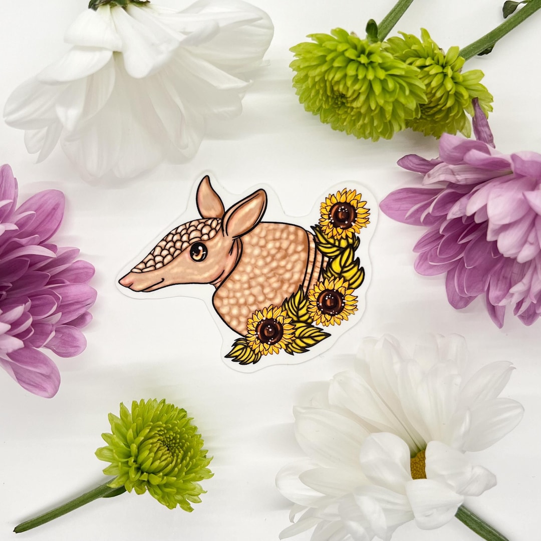 Armadillo Sticker: Armadillos Stickers - Etsy