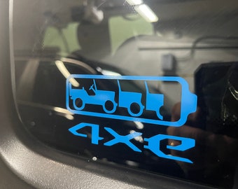 Wrangler 4xe Decal - Etsy Israel