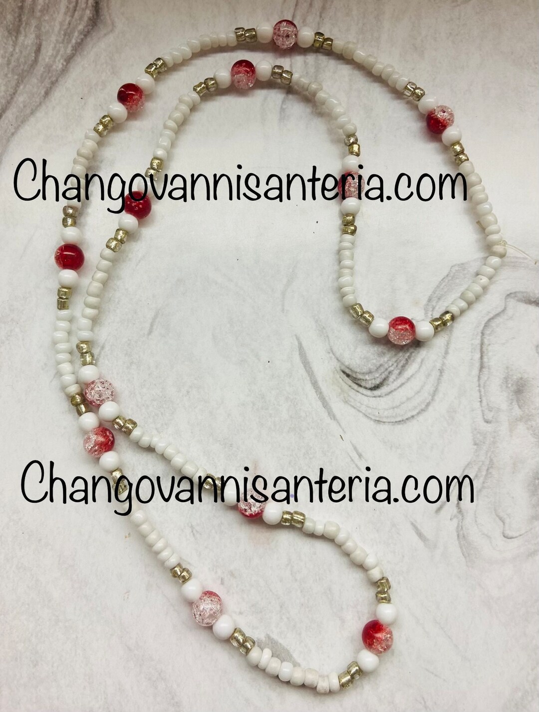 Chango Orisha Necklace/collar Chango Orisha - Etsy