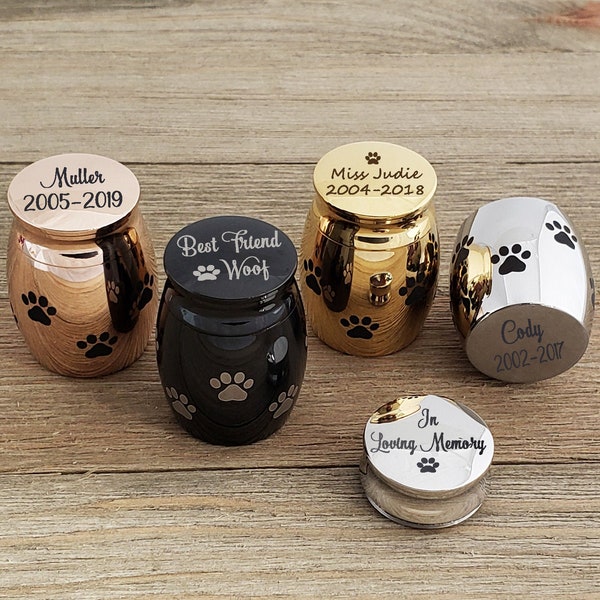 Paw Print Memorial Holder - Etsy