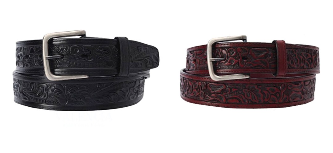 Authentic Mexican Charro Belt, Cinto Vaquero Laser Ancho 1 1/2 - Etsy