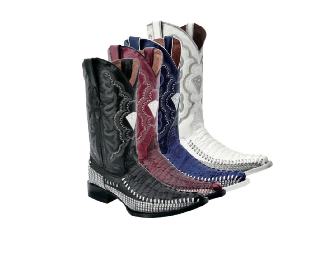 Men's Western Boot/botas De Hombre woven Bull Imitation 44 - Etsy