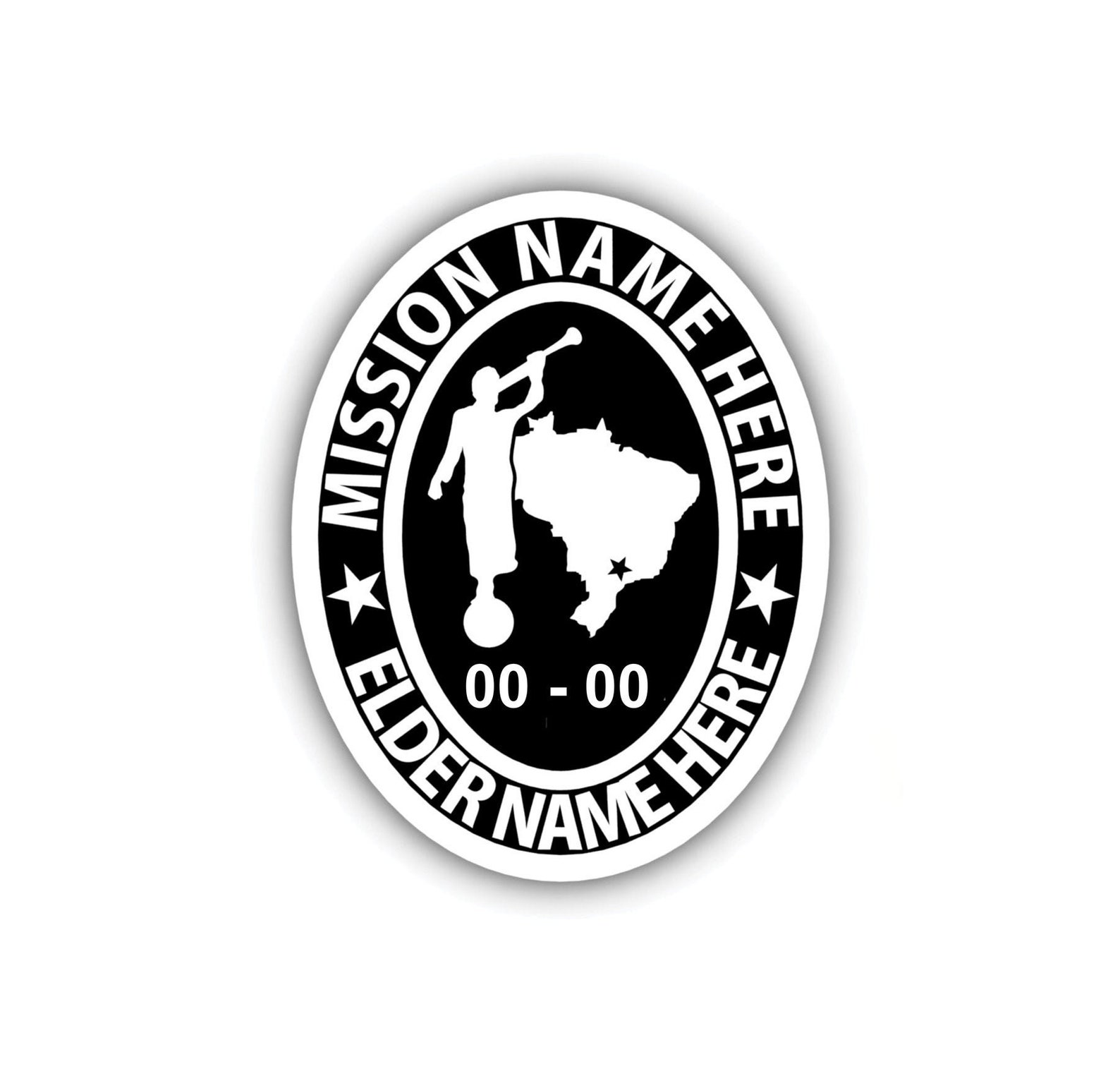 LDS Missionary Lapel Pin in Solid Sterling Silver - Latter Day Saint ...