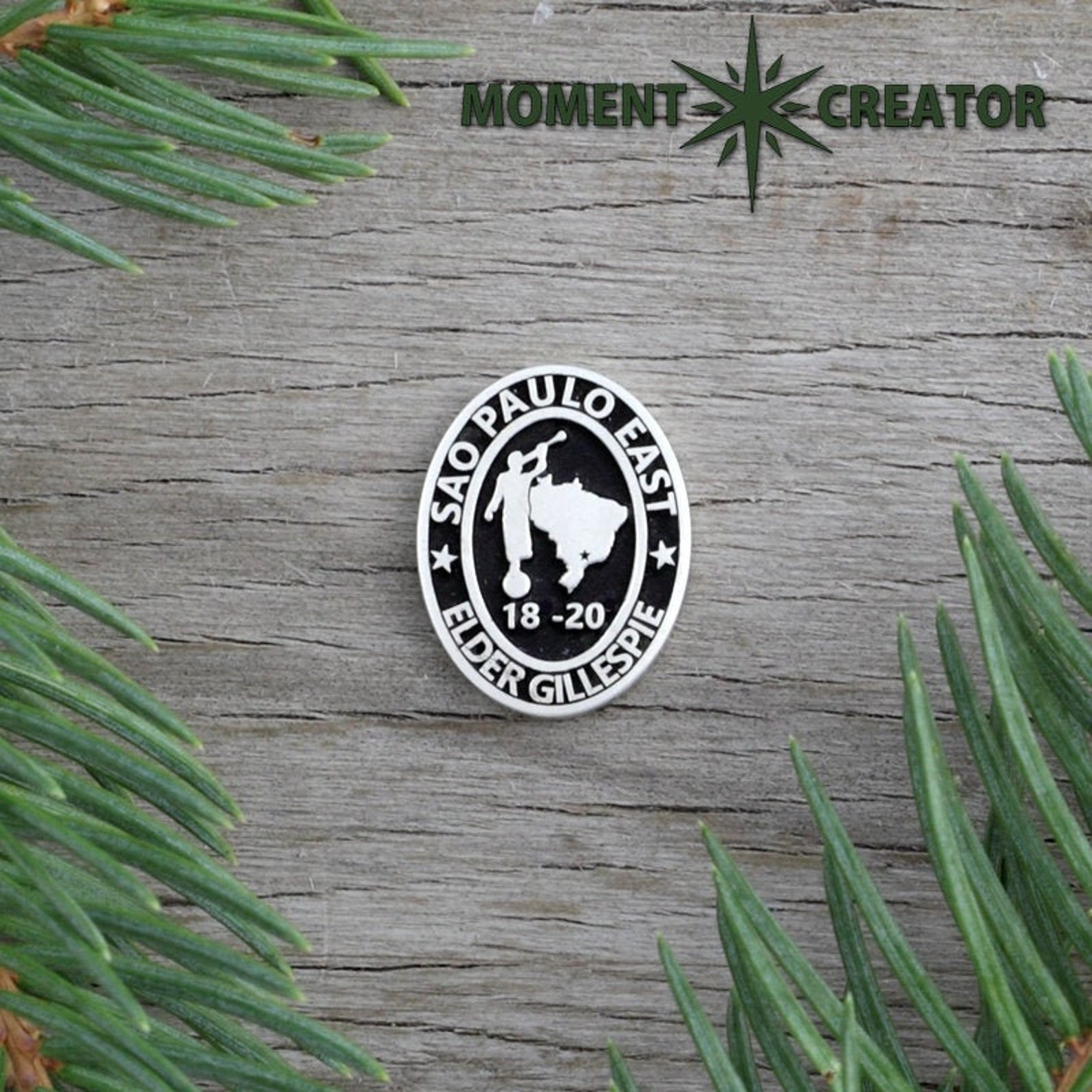 LDS Missionary Lapel Pin in Solid Sterling Silver - Latter Day Saint ...