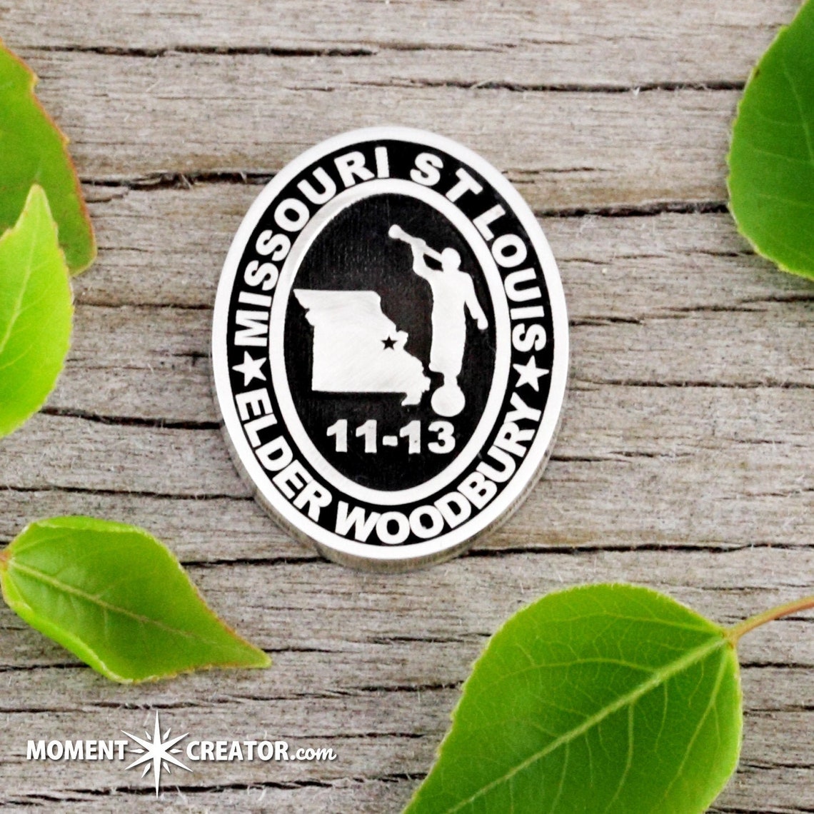 LDS Missionary Lapel Pin in Solid Sterling Silver - Latter Day Saint ...