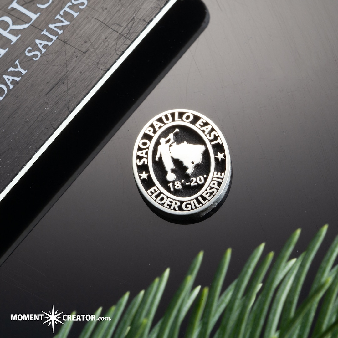 LDS Missionary Lapel Pin in Solid Sterling Silver - Latter Day Saint ...