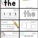 Printable FRY 100 Sight Words Printable Writing Practice Sheets Back to ...