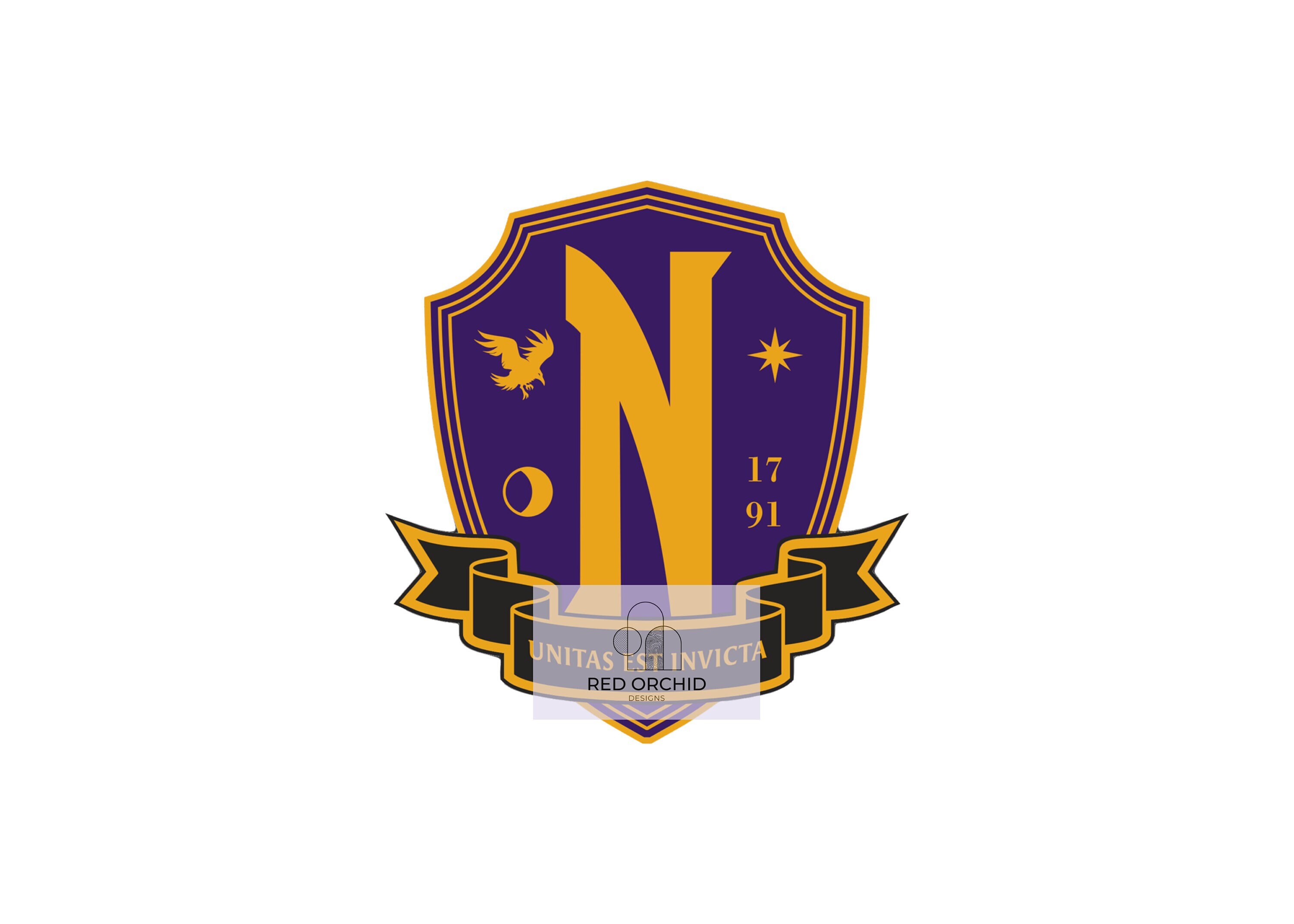 Nevermore Academy High Resolution Logo Digital, Printable - Etsy