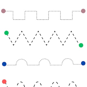 Bundle of Tracing Worksheets, Letters, Numbers, Shapes, Colors ...