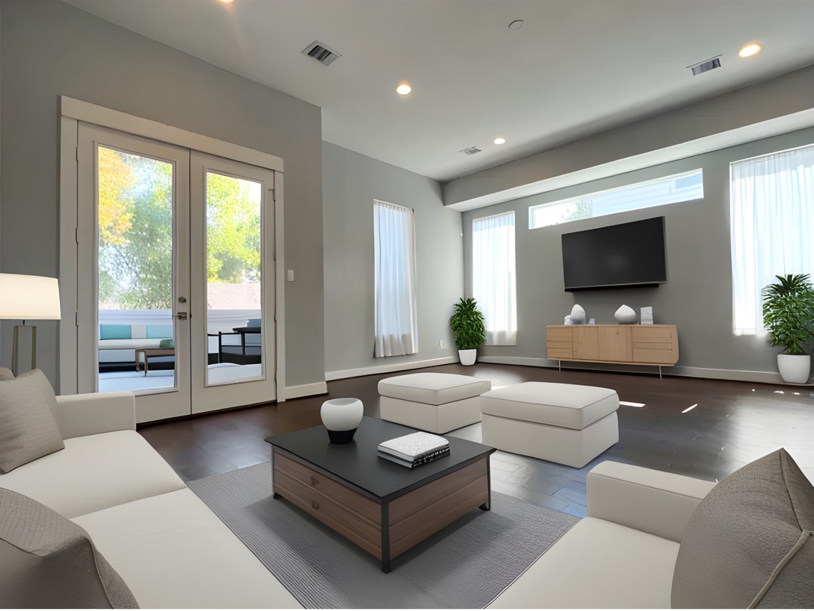 Custom 3D Virtual Room Staging for Real Estate, Interior Design, Home ...