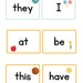 FRY 100 Sight Word Flashcards; Printable; FRY First 100; Summer ...