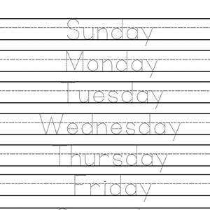 Bundle of Tracing Worksheets, Letters, Numbers, Shapes, Colors ...