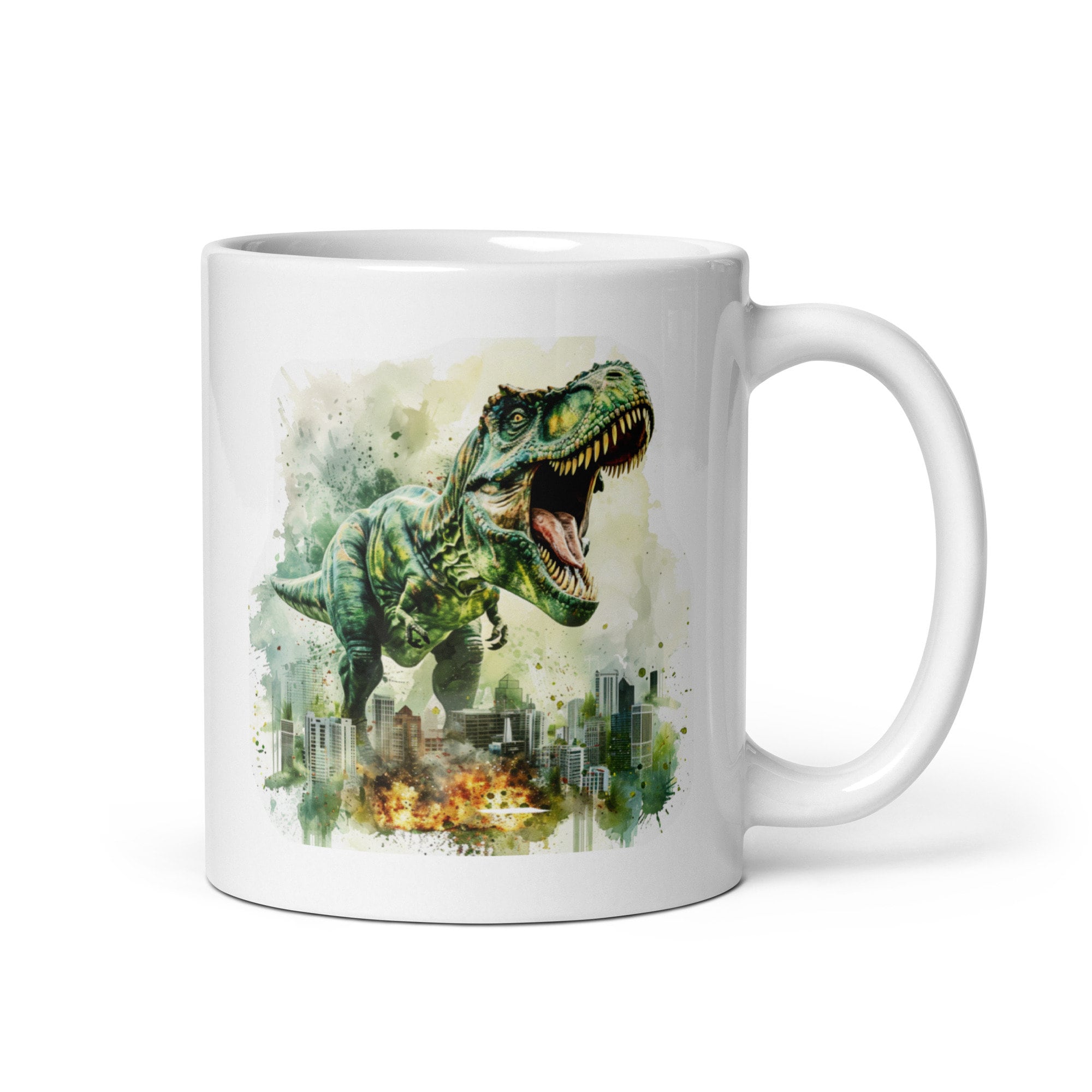 Dinosaur Mug / T-rex Mug / Trex Mug / Tyrannosaurus Rex Mug / T-rex ...